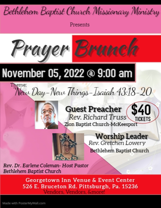 Copy of COGOP Prayer Breakfast 2020 (1) | PosterMyWall