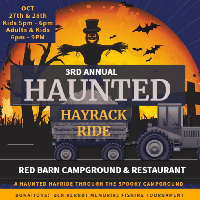 Haunted Hayride | PosterMyWall