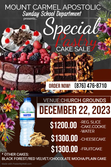 Sweet Cake Voucher Ads | PosterMyWall