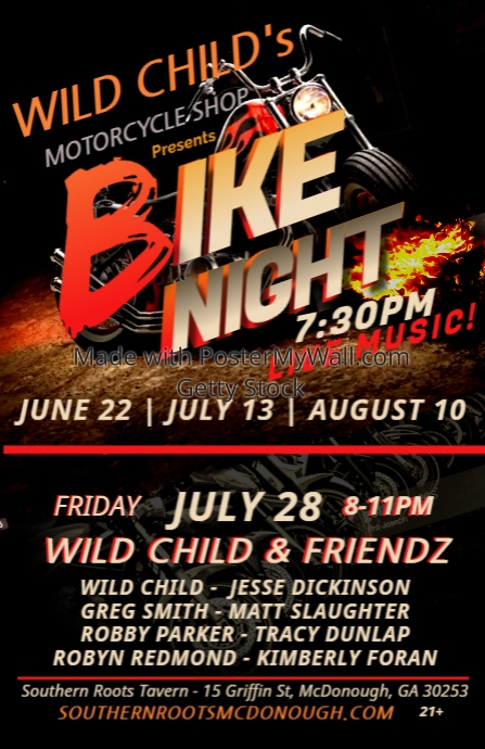 Bike Night Flyer (3) | PosterMyWall