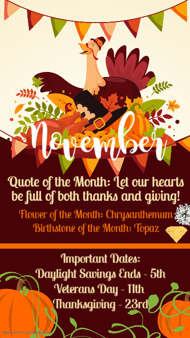 November Mann Poster