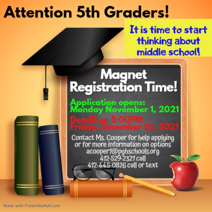 Copy of Magnet Application Flyer 2021 | PosterMyWall