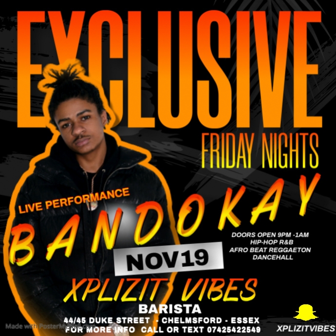 Copy of exclusive | PosterMyWall