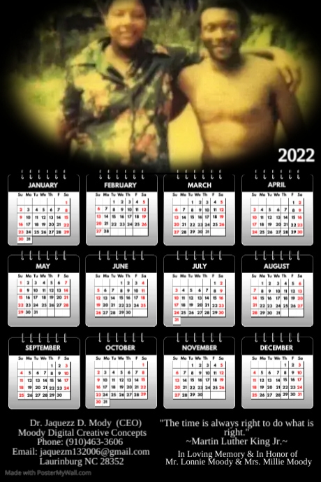 Copy of Car Calendar 2022 | PosterMyWall