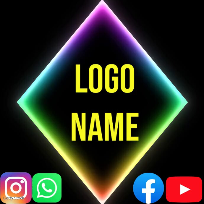 3d Animation Logo Logo Name Logo Templat | PosterMyWall