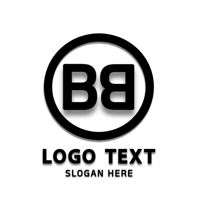 Plantilla de 3d Bb Customizable Logo | PosterMyWall