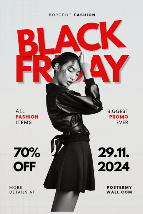 Copy of 3d Black Friday Poster | PosterMyWall
