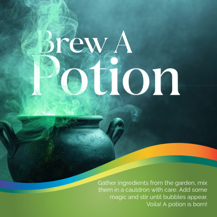 Plantilla de 3d Brew A Potion Day Instagram Post | PosterMyWall