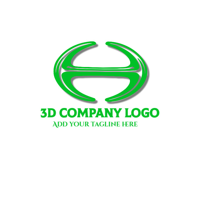 Plantilla de 3d company logo name new professional logo design ...