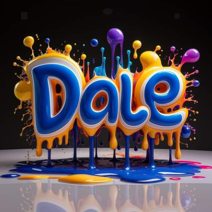 3d dale template | PosterMyWall