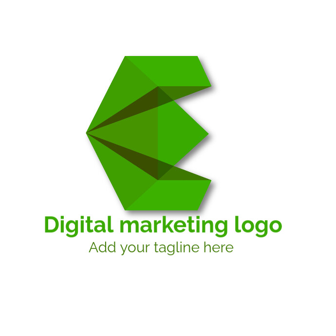 3d Digital Marketing Logo New Logo Design Logo Template | PosterMyWall