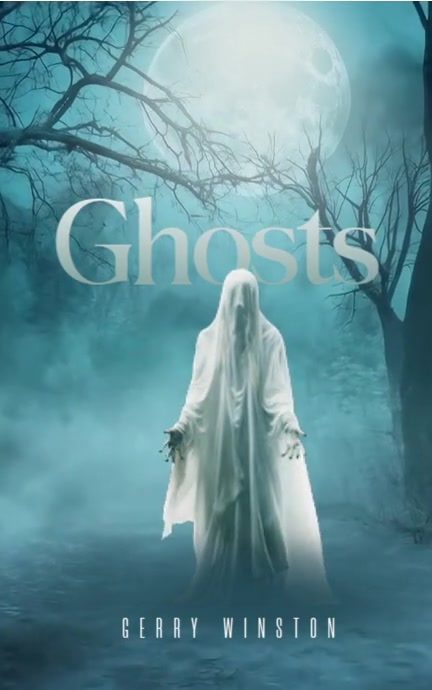 3d Ghost Kindle/book Covers Template | PosterMyWall