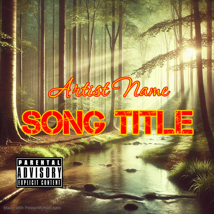 3d Horror Album Cover Art Album Cover Template | PosterMyWall