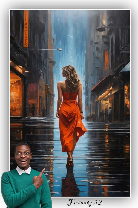 Copy of 3d Laura Print Image Poster | PosterMyWall