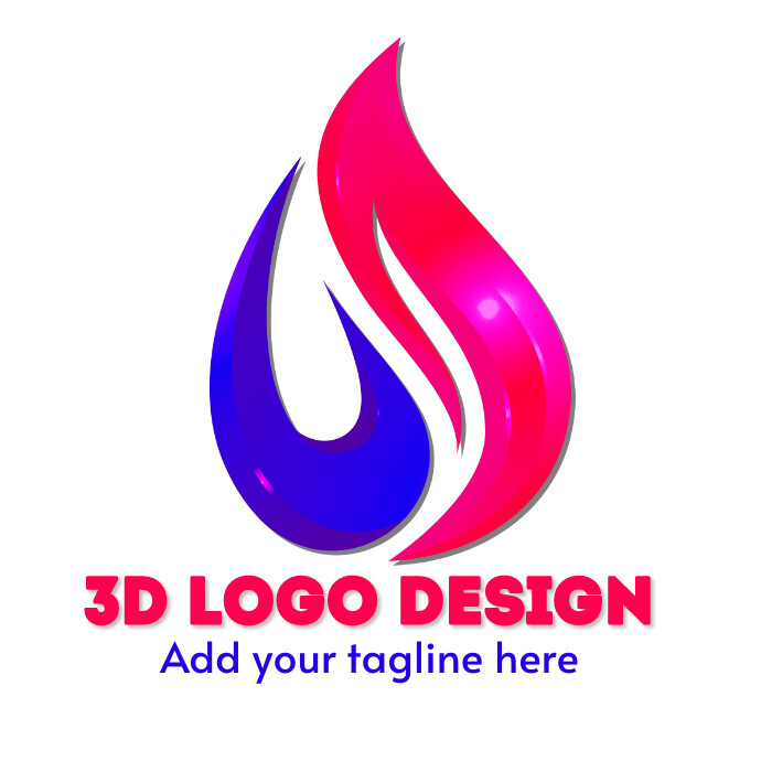 3d logo design Template | PosterMyWall
