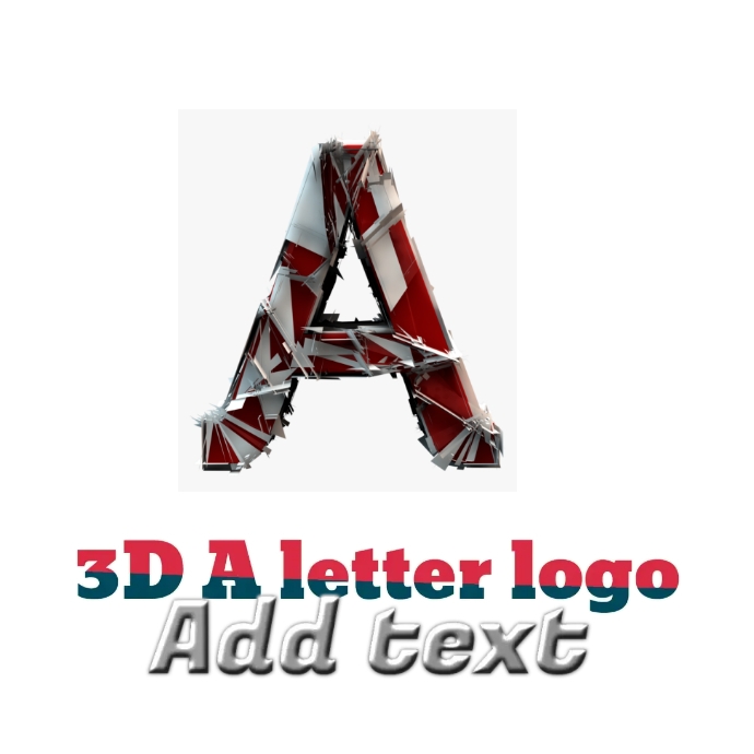3D logo design template. | PosterMyWall