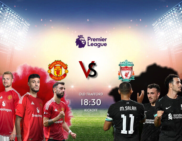 3d Manchester United Vs Liverpool Flyer (us | PosterMyWall