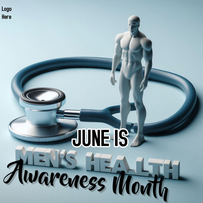 3d Men's Health Awareness Month Instagram Pos Template | PosterMyWall