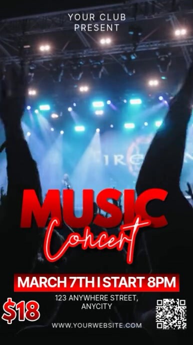 Copy of 3d Music Concert Reel Instagram | PosterMyWall