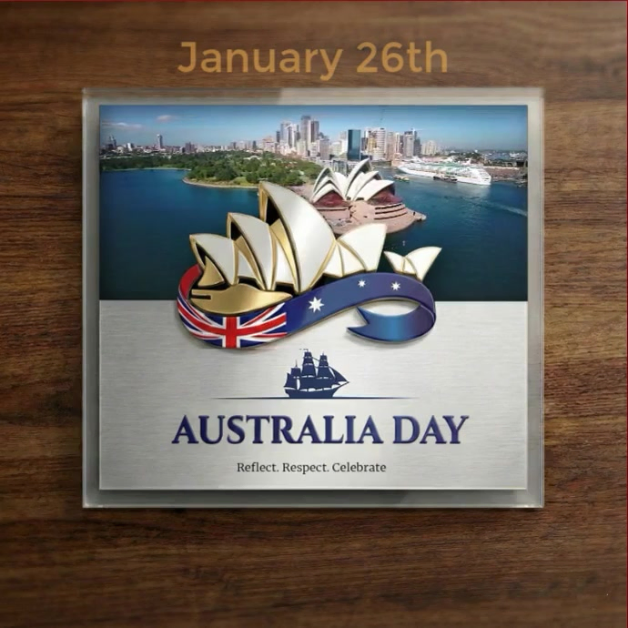 3d Official Australia Day Commemorative Post" Or "australia Day 2026 ...
