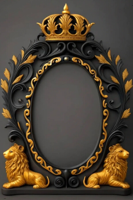 Copy of 3D Royal Frame | PosterMyWall