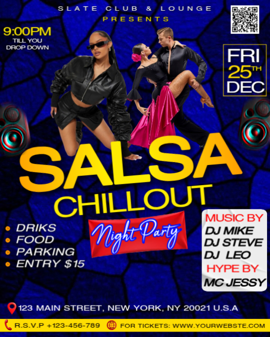 3d Salsa Night Latin Street Dance Bachata Festival Events Instagram ...