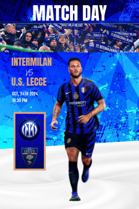 Copy of 3d Soccer Match Day Poster | PosterMyWall