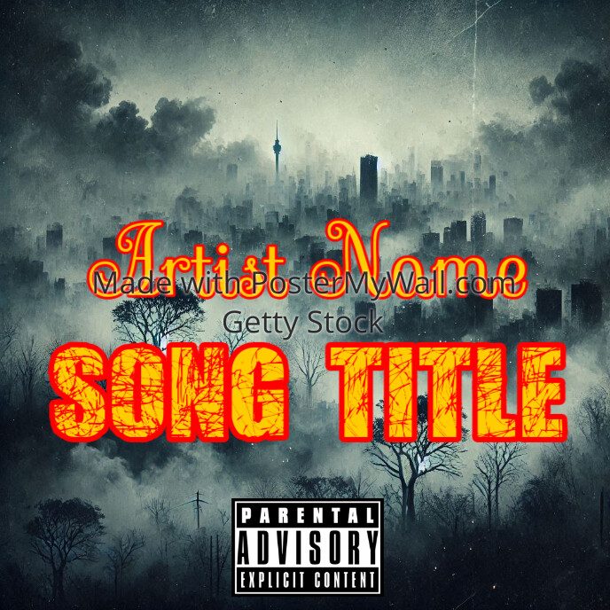 3d Song Album Cover Album Cover Template | PosterMyWall