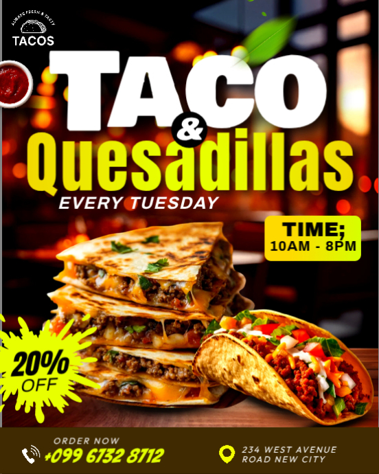 3d Tacos And Quesadillas Taco Bell Quesadillla Mexican Street Food ...