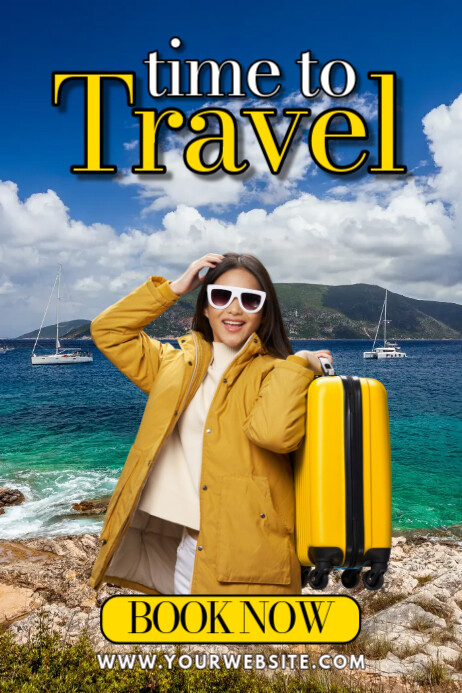 3d Travel Poster Template | PosterMyWall