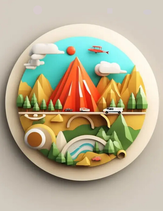 3d vacation tour poster Template | PosterMyWall