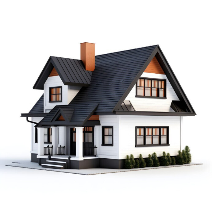 Copy of 3d view house model | PosterMyWall