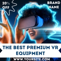 virtual reality ad Template | PosterMyWall