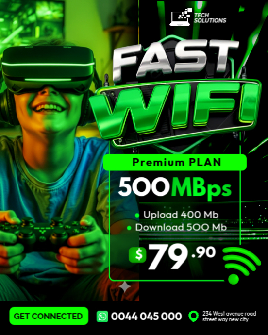 3d Wifi Wireless Internet Services Fiber Home Unlimited Provider ...