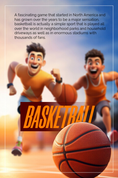 Copy of 3d World Basketball Day Poster | PosterMyWall