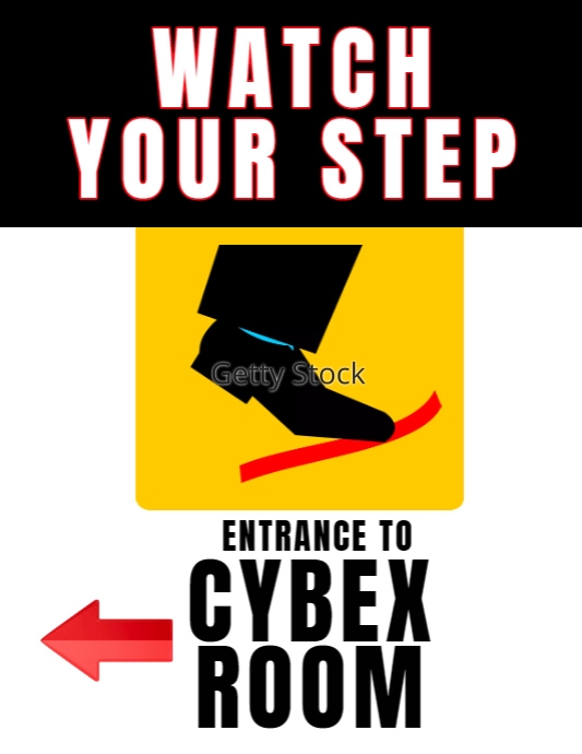 Watch Your Step | PosterMyWall