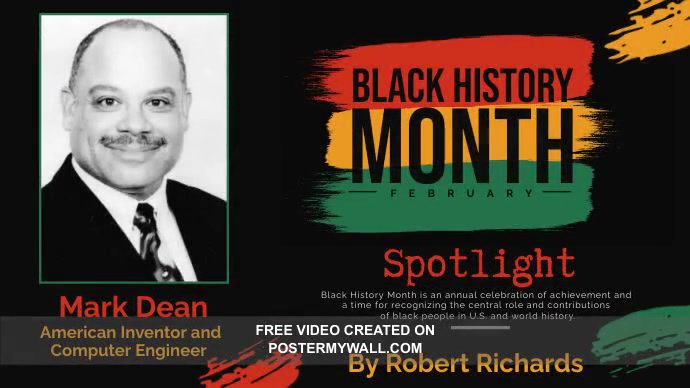 Copy of Mark Dean | PosterMyWall