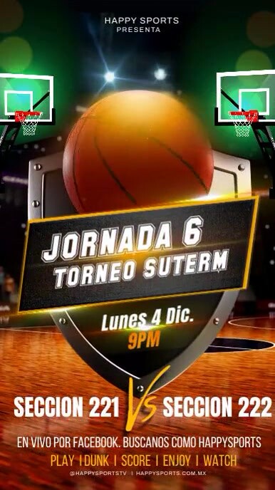 Copy of basketball game night | PosterMyWall