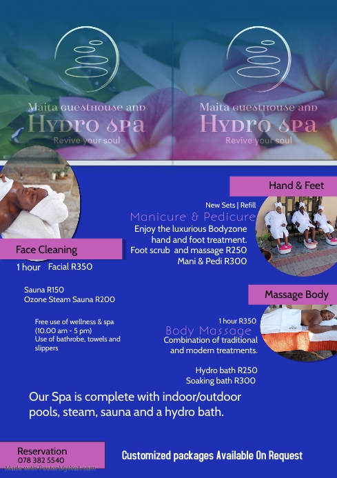 Copy of Beauty Spa Skin Wellness Treatment Health Ad | PosterMyWall