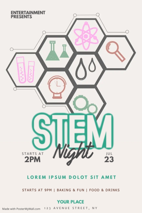 Stem Flyer Template | PosterMyWall