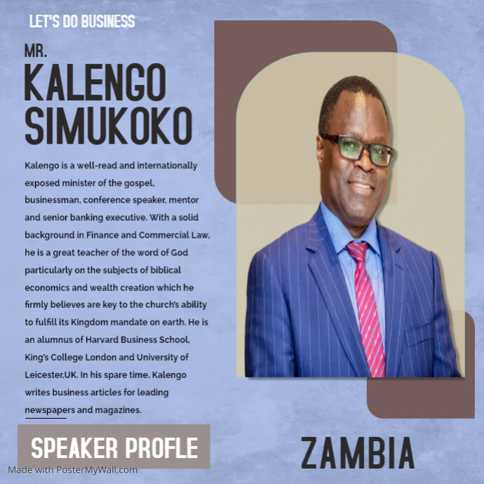 MR KALENGO | PosterMyWall