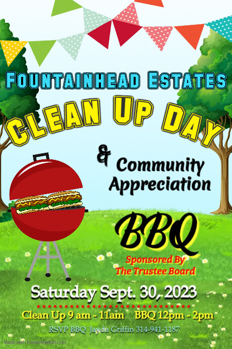 FHE Clean Up Day | PosterMyWall