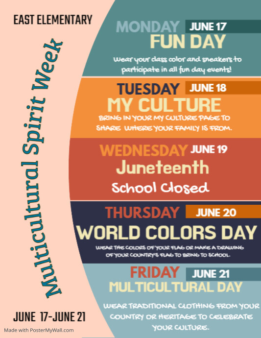 Copy of Spirit Week Flyer | PosterMyWall