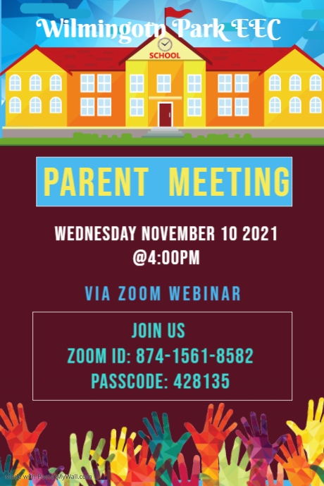 Copy of PTA Meeting Poster | PosterMyWall