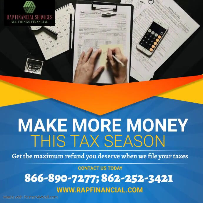 tax preparation services | PosterMyWall