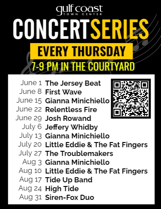 Concert Series Promo Table (4) | PosterMyWall