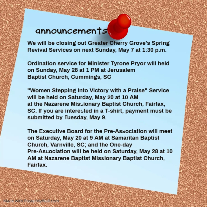 Reminder Post It | PosterMyWall