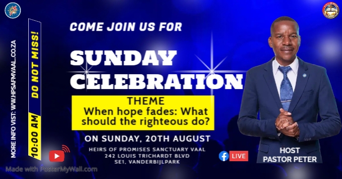 Revival Night Church Template | PosterMyWall