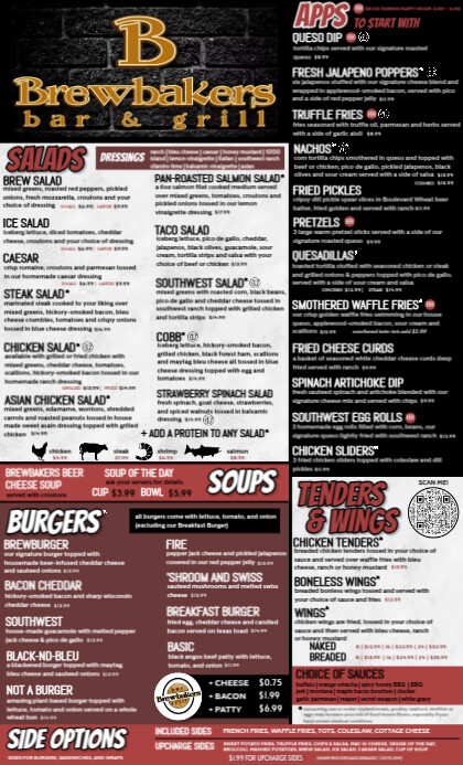FOOD MENU FRONT | PosterMyWall