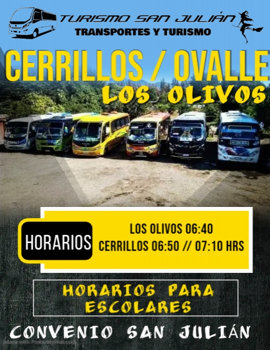 Copia de Yellow Modern School Bus Driver Hiring Flyer | PosterMyWall